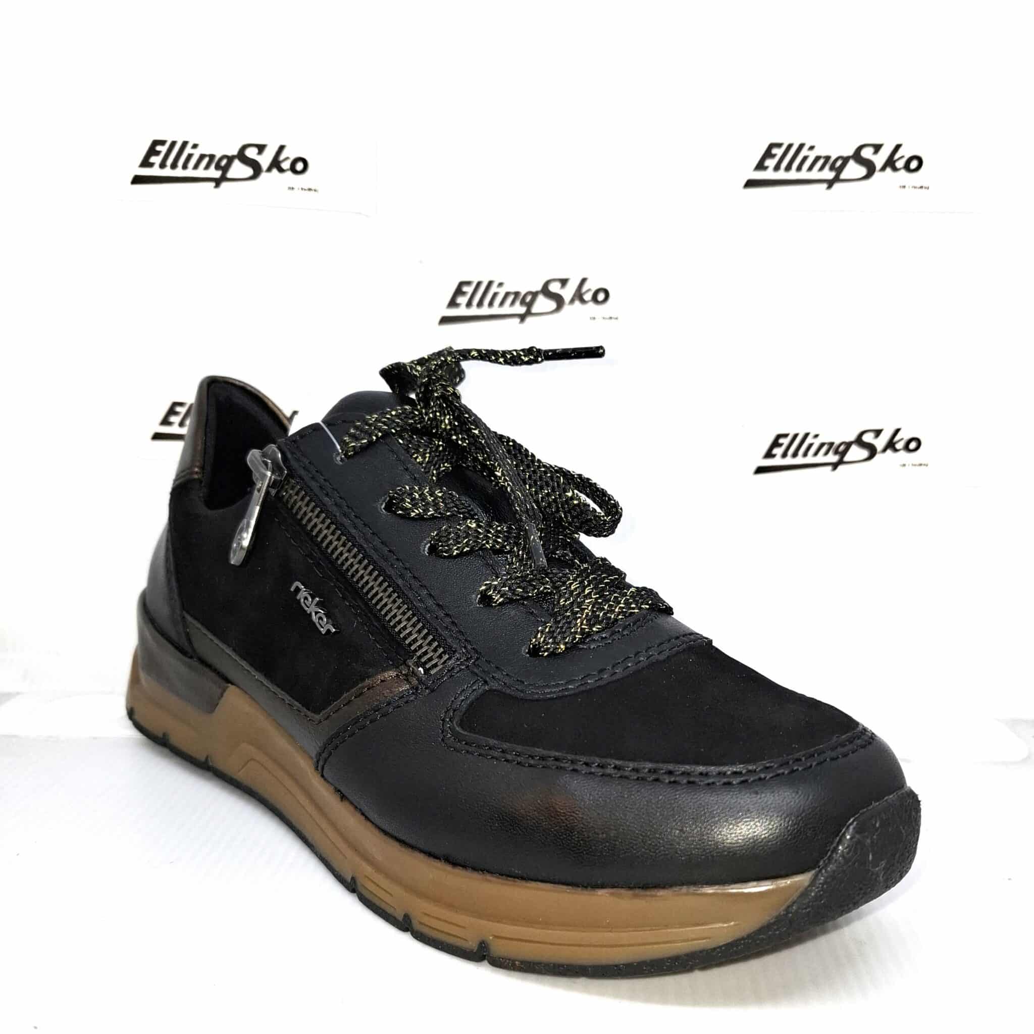 RIEKER SNEAKER 58902 Damesko - Ellingsko